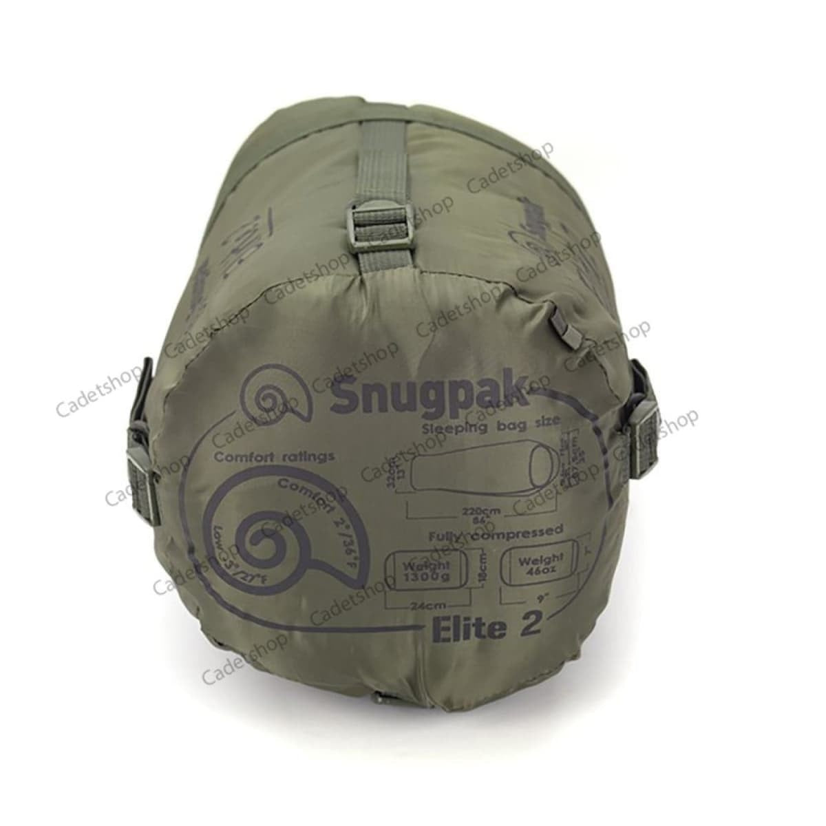 Snugpak Softie Elite 2 Sleeping Bag - LH Olive | Cadetshop