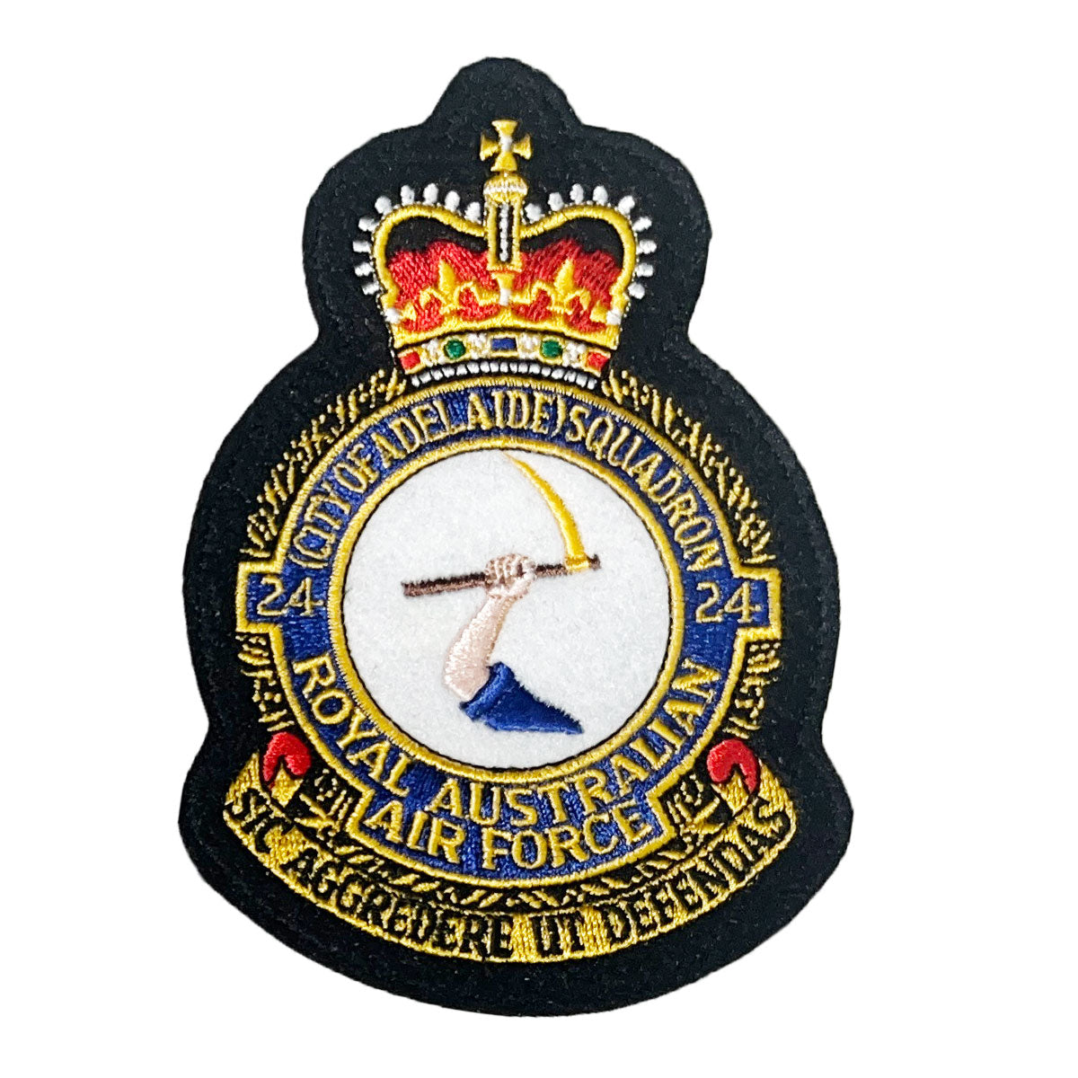 24 SQN Squadron Unit Crest Patch Air Force | Cadetshop