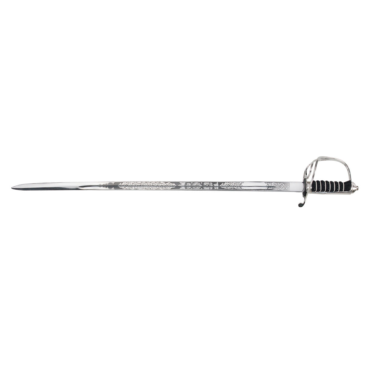 Artillery Officer Sword CIIIR Cypher Stainless Steel WKC | Cadetshop