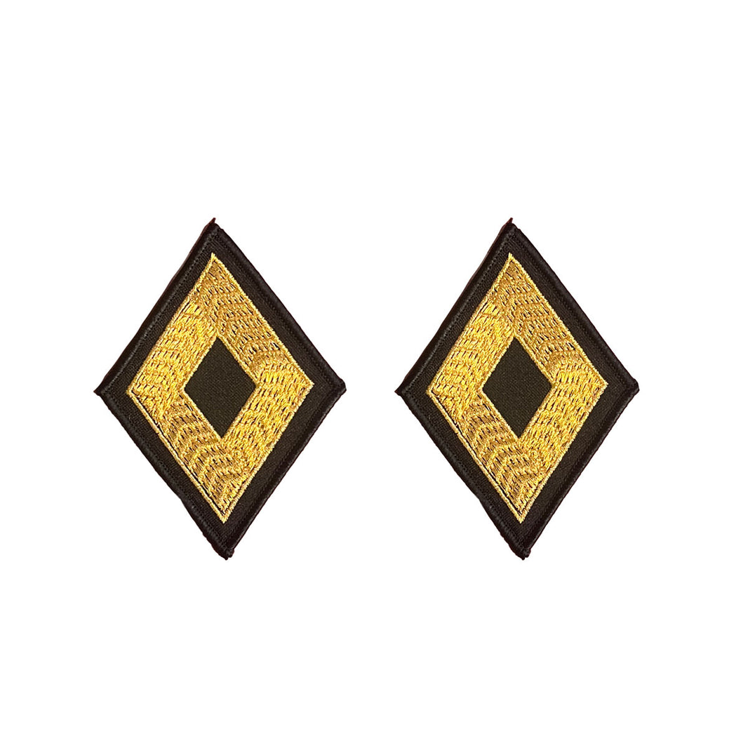 Australian Army Rank Patch Cadet Under Officer (CUO) Gold Black | Cadetshop