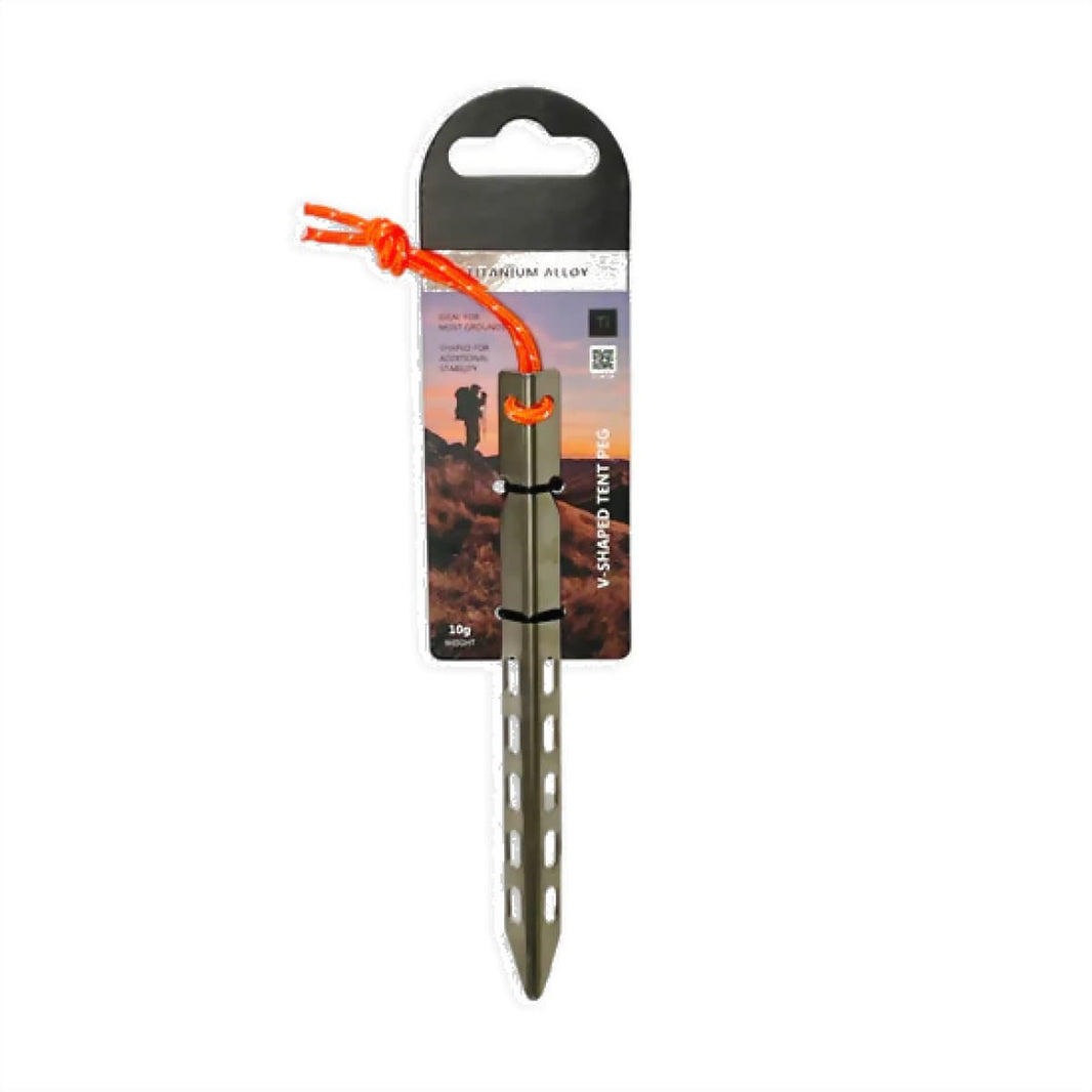 Domex Titanium V Shaped Tent peg