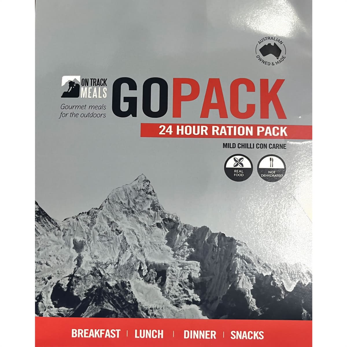 On Track Ration Pack - Mild Chilli Con Carne - Military Army 24hr ...