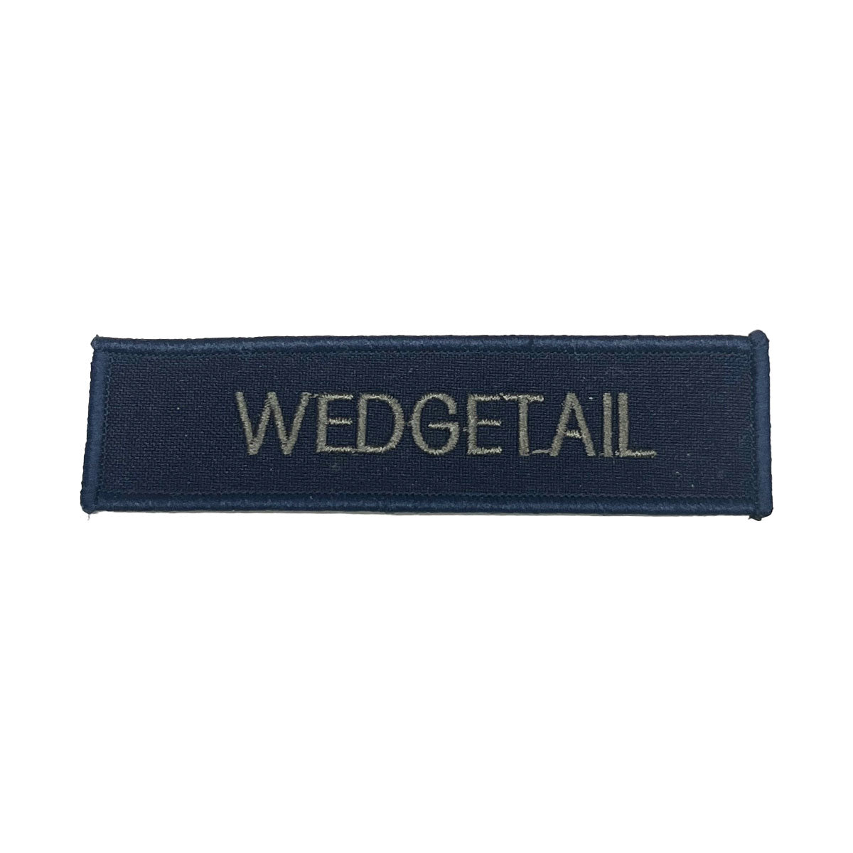 Custom Embroidered Police Name Tag Subdued on Blue 100x25 | Cadetshop