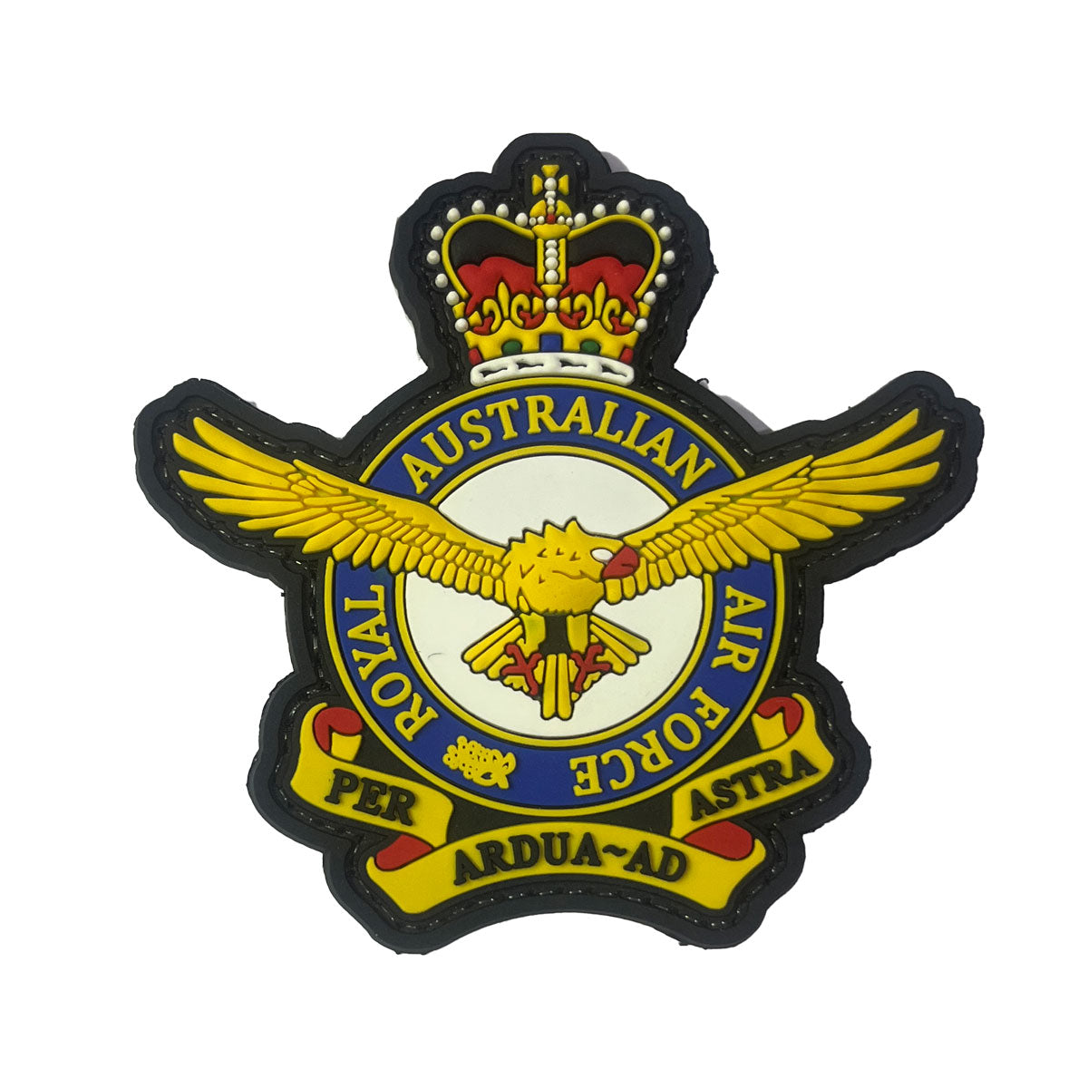 RAAF Crest Patch PVC Royal Australian Air Force | Cadetshop
