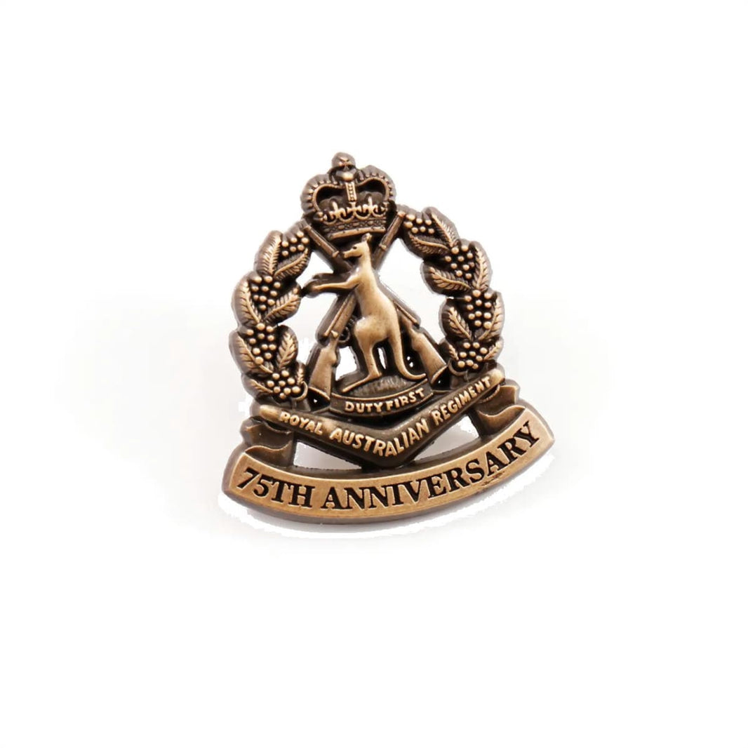Royal Australian Regiment 75th Anniversary Lapel Pin | Cadetshop