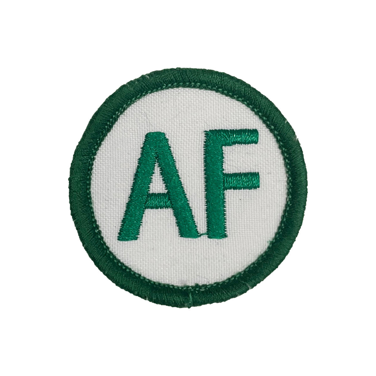 Fire Service Patch Green on White Advanced Firefighter | Cadetshop