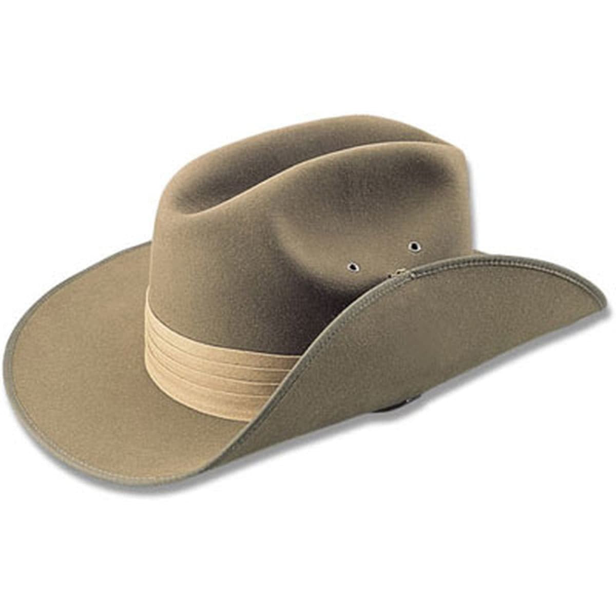 Akubra Australian Army Slouch Hat Fur Felt | Cadetshop
