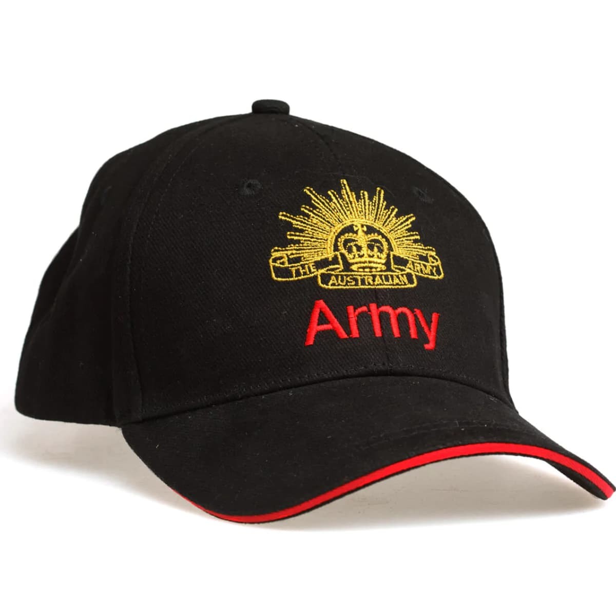 Army Cap Australia Black and Red Rising Sun | Cadetshop