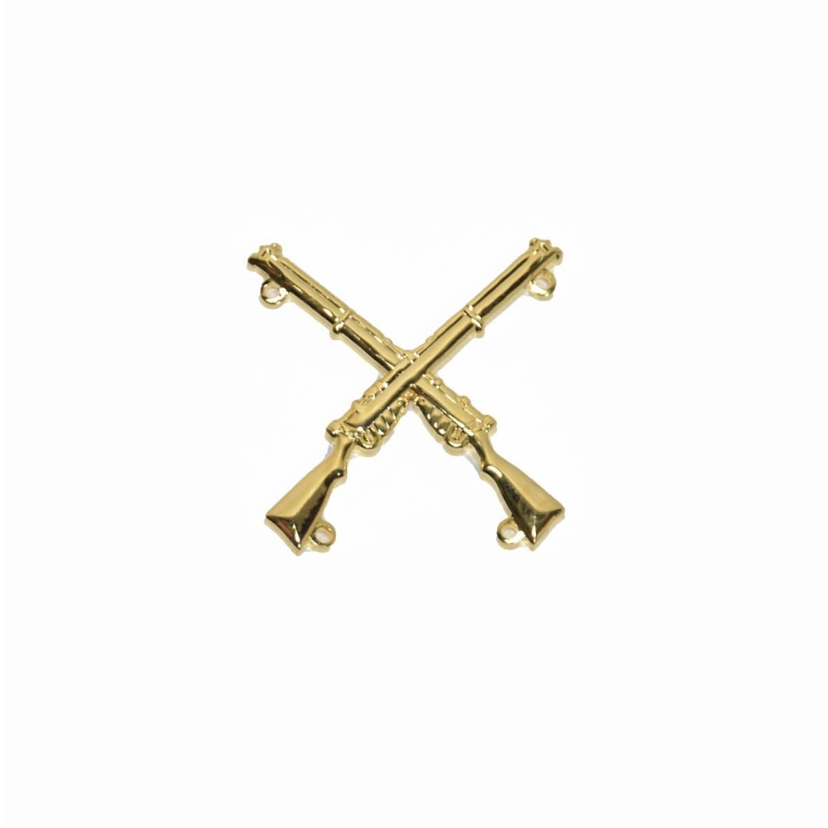Gold Plated Crossed Rifles | Cadetshop