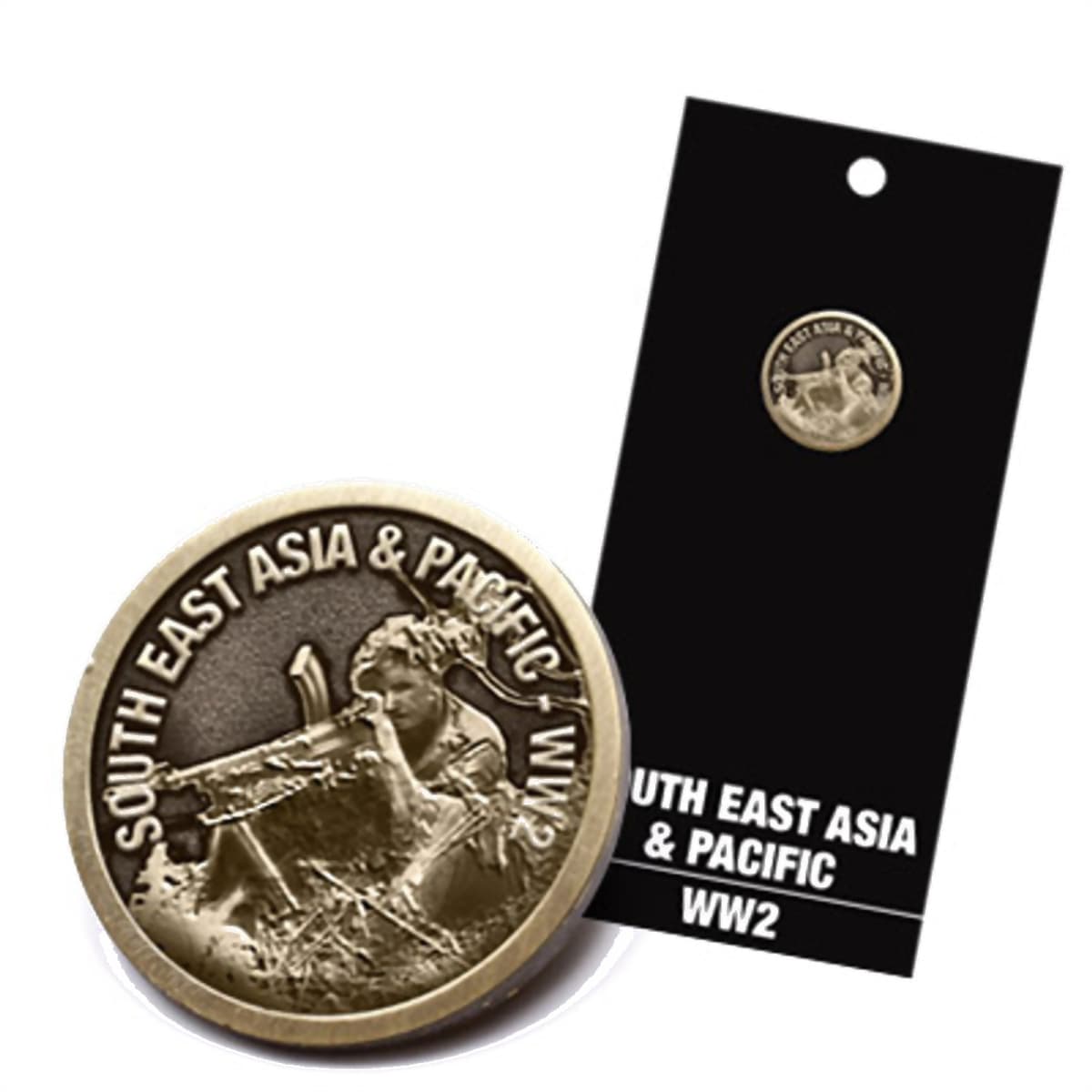 WW2 South-East Asia & Pacific Lapel Pin