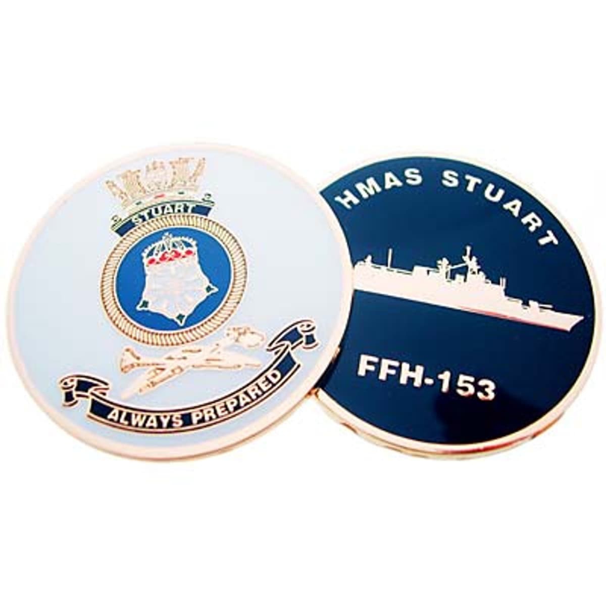 HMAS Stuart Medallion Coin