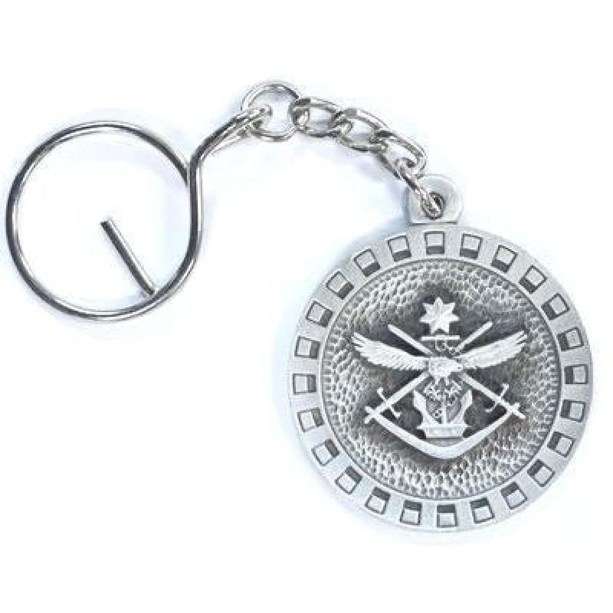 Key Ring Pewter Military Australian Tri Service | Cadetshop