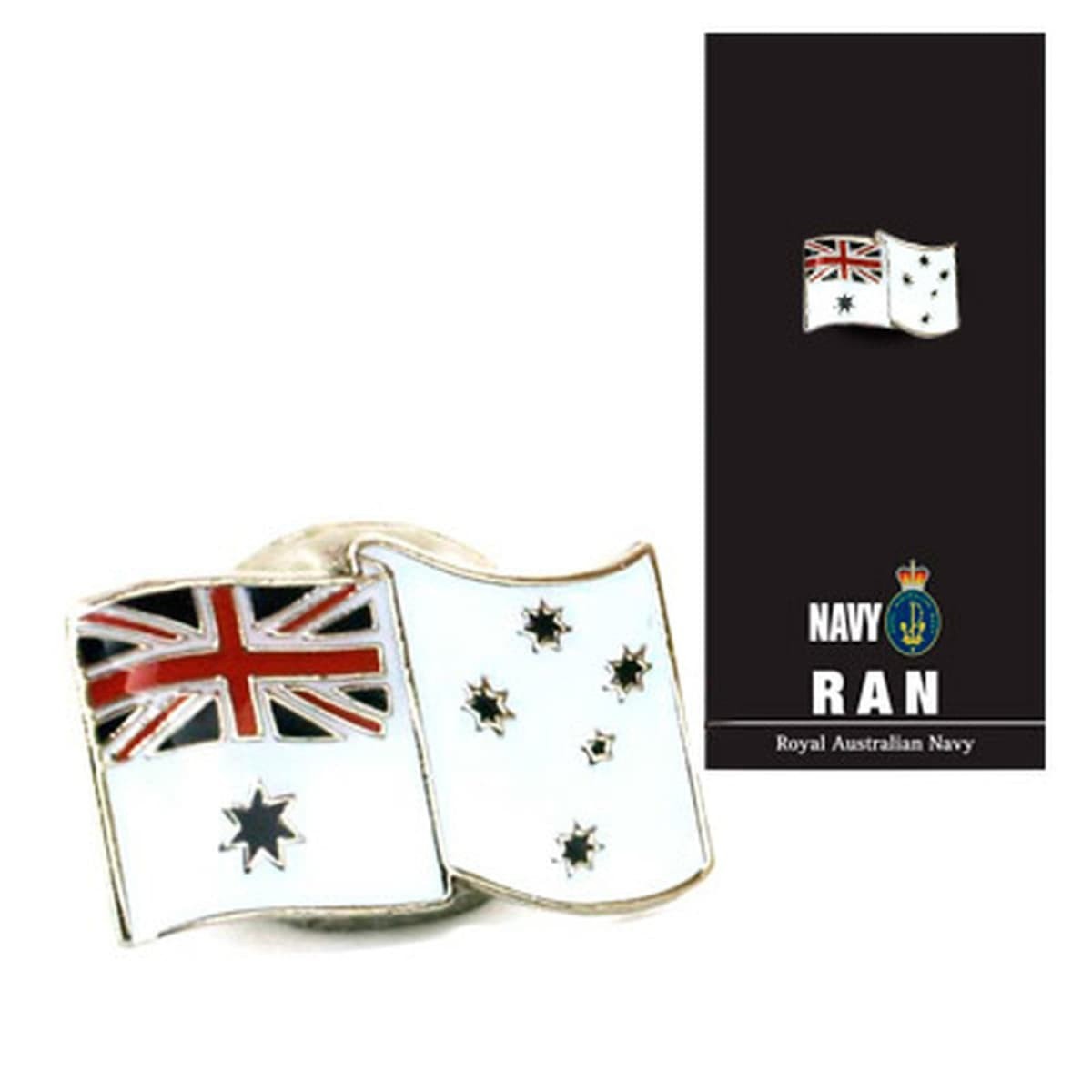Lapel Pin Royal Australian Navy RAN White Ensign | Cadetshop
