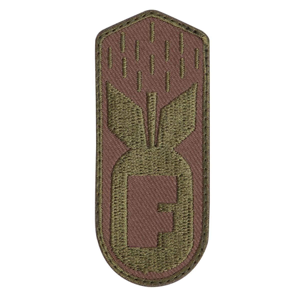 Morale Patch F Bomb Patch With Hook Back | Cadetshop