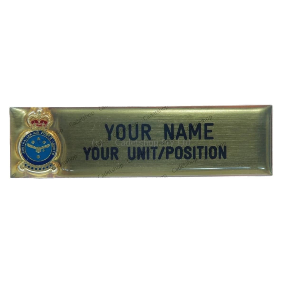 Name Tag AAFC 2 Line Magnetic | Cadetshop