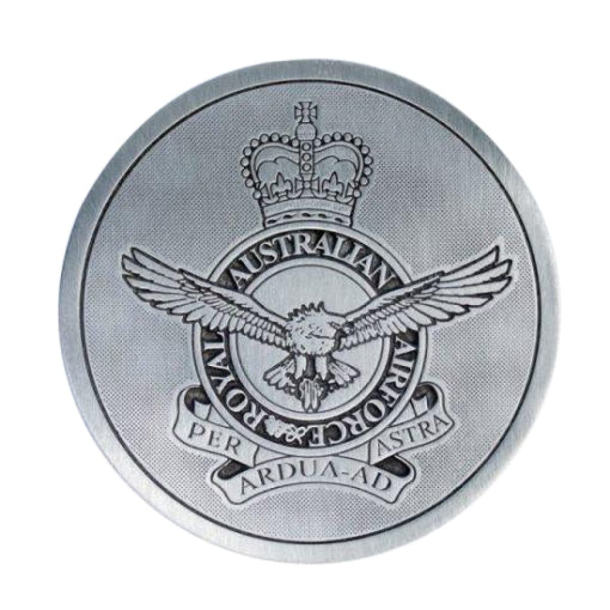 Pewter Military Coaster Royal Australian Air Force RAAF | Cadetshop