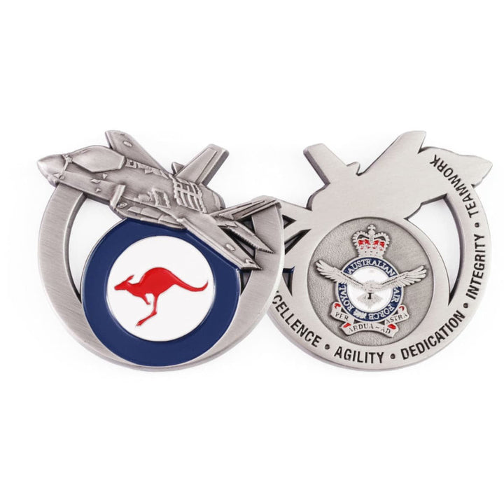 Royal Australian Air Force RAAF Cutout Medallion Coin