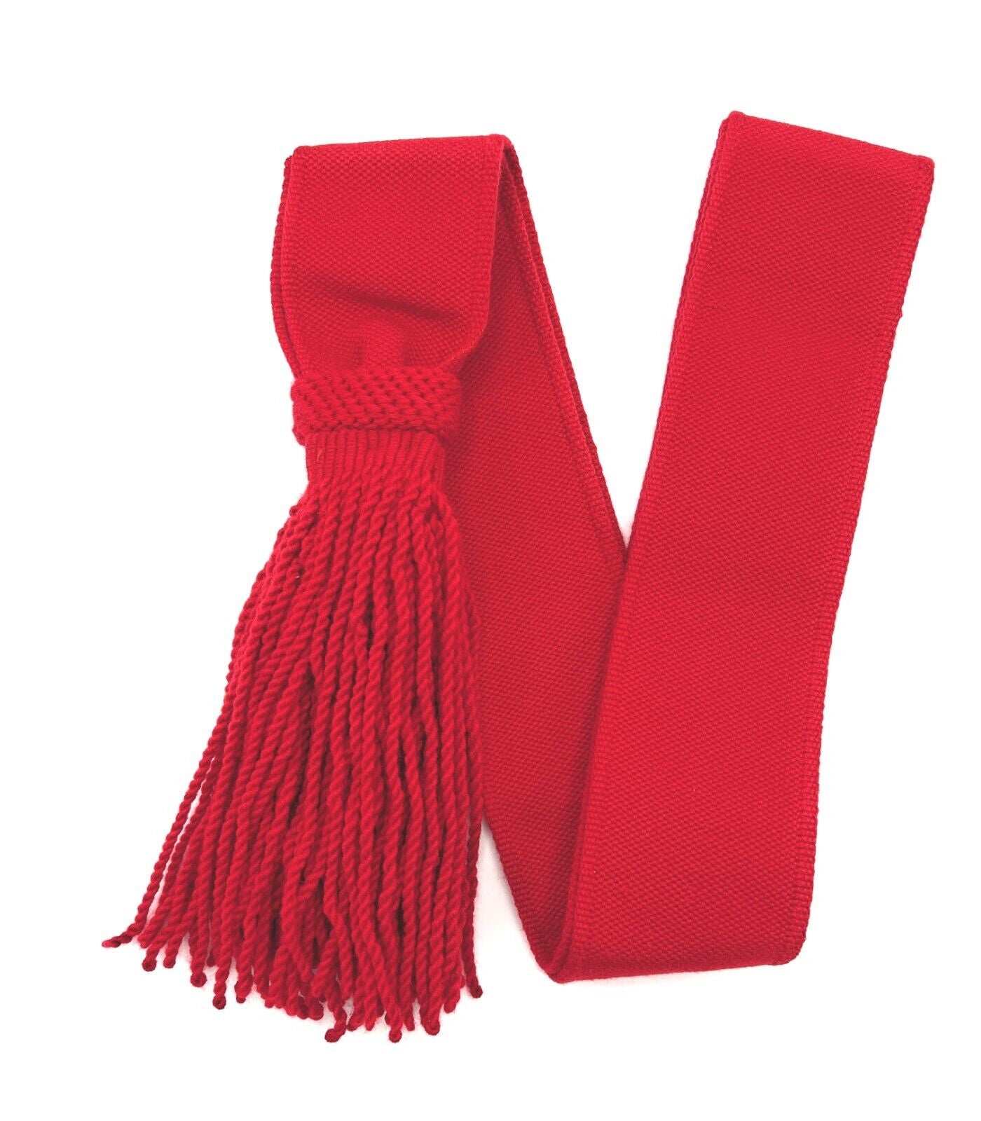 Scarlet Red Parade Shoulder Sash - Army | Cadetshop