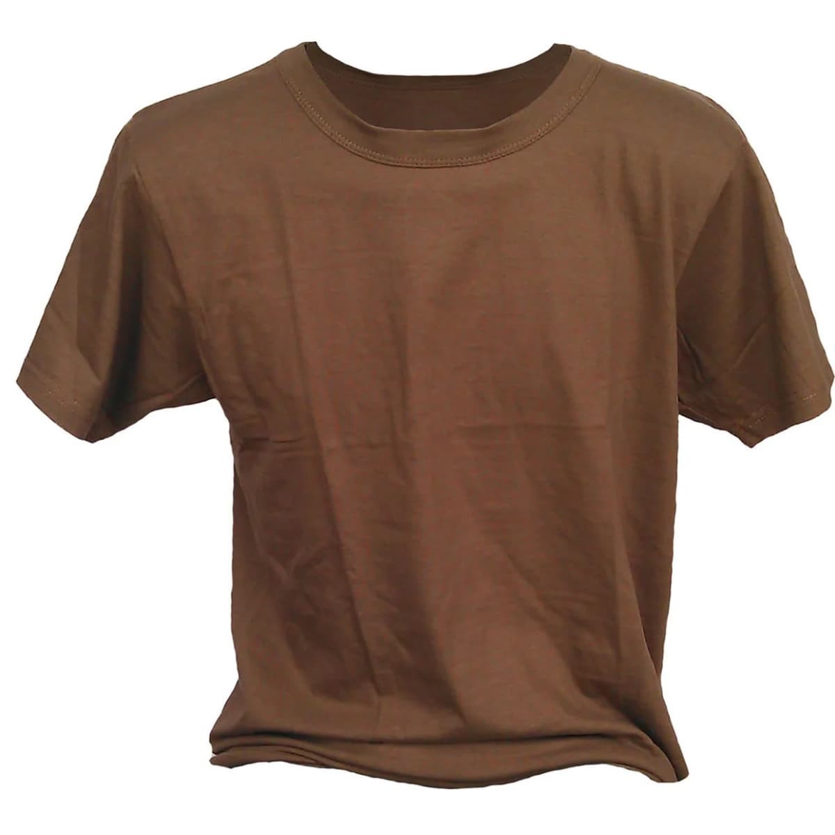 Tan 100% Cotton T-Shirts | Cadetshop